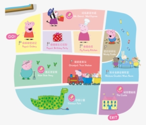Peppa Pig Super Pro 粉紅豬小妹超級互動展 - Cartoon - 570x501 PNG Download - PNGkit