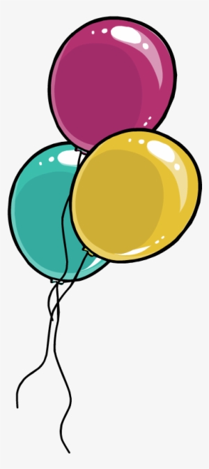 A Bunch Of Balloons - Balloons Png - 543x875 PNG Download - PNGkit