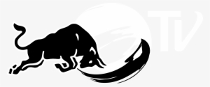 Red Bull Tv Logo Black And White - Red Bull Tv Logo Png - 2400x1004 PNG ...