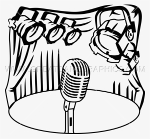 28 Collection Of Stage Drawing Png - Lights On Stage Drawing - 825x768 ...