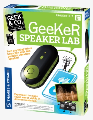 Thames & Kosmos Geeker Speaker Lab - 1000x1135 PNG Download - PNGkit