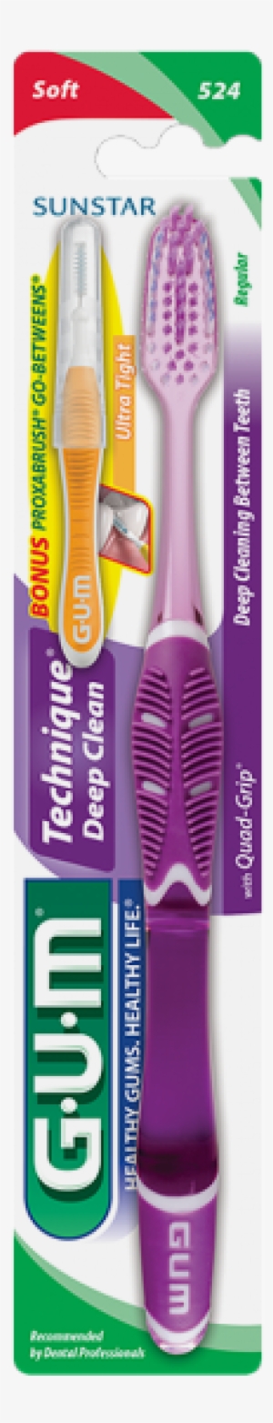 Gum® Technique® Deep Clean Toothbrush With Bonus Proxabrush® - Gum ...