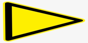 Isosceles Triangle - Yellow Triangle Driving Sign - 600x296 PNG ...