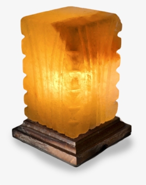 Fancy Square Shape Salt Lamp - Table Salt - 559x559 PNG Download - PNGkit