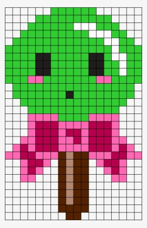 Chess Board Mushroom Perler Bead Pattern Dibujos En - Pixel Art ...