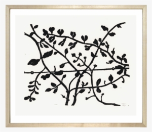 Vine On A Wire - Linocut - 440x440 PNG Download - PNGkit