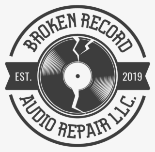Broken Record Audio Repair - Circle - 1042x1042 PNG Download - PNGkit