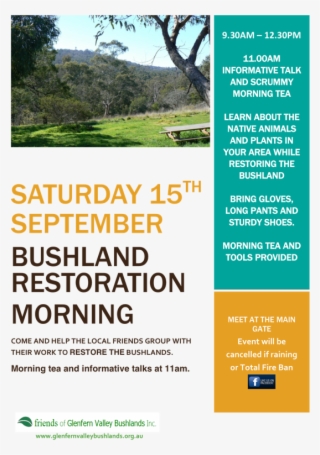 Gvb 2018 09 Working Bee Flyer - Flyer - 595x841 PNG Download - PNGkit