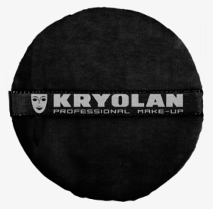 Premium Powder Puff, Hand Sewn From The Finest Of Black - Kryolan 1001 ...