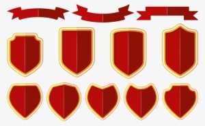 Ribbon Badge Free Vector Art - Blason Vector Png - 1400x980 PNG ...