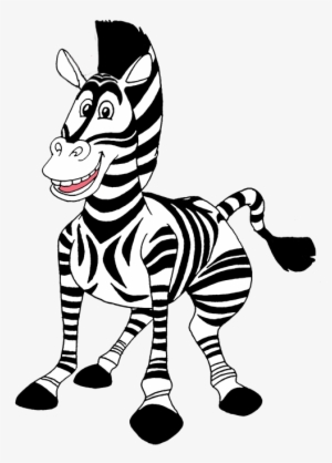 Zebra Cartoon Png - Marty Zebra Clipart - 492x687 PNG Download - PNGkit