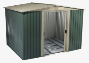 Metal Garden Shed Transparent Background Garden And - Shed Transparent ...