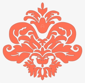 Damask Png Pic - Gold Damask Clip Art - 570x675 PNG Download - PNGkit