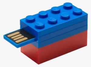 Lego Usb Flash Drive - 8 Gb - Blue, Red - 800x800 PNG Download - PNGkit