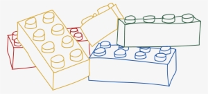 Legobricks 01 Legobricks Sketch - Sketch Of A Lego - 1693x805 PNG ...