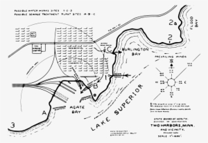 Two Port Maps - Two Harbors - 800x552 PNG Download - PNGkit