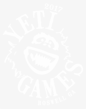 Yeti Games Logo 2017 White - Game - 590x693 PNG Download - PNGkit