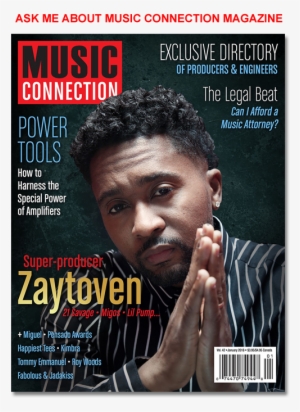 Music Connection Magazine - Magazine - 550x720 PNG Download - PNGkit