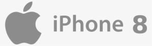 Iphone8 - Phone 8 Plus Logo - 3627x732 PNG Download - PNGkit