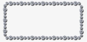 Download Transparent Rhinestone Clipart Decorative Border - Rhinestone ...