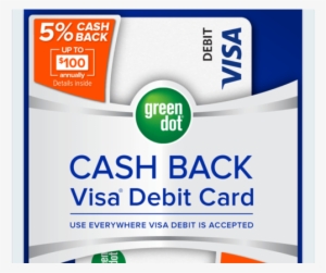 The New Green Dot Cash Back Visa Debit Card - Green Dot Visa Debit Card ...