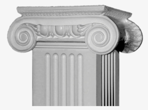 Free Download - Ionic Columns Cad Block - 381x589 PNG Download - PNGkit