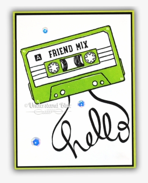 Hello Mix Tape By Understand Blue - Paper Product - 650x757 PNG ...