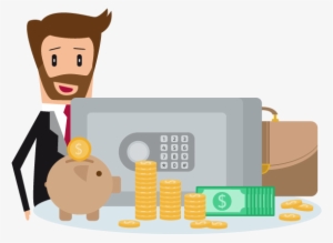 Ensure Control Of Your Cash, Efficiently And In Real - Cartoon ...