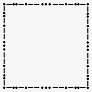 Dotted Line Frame Dottedoutline Border Line Borderline - Dotted Line ...