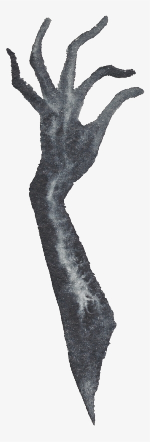 Abstract Arm Black And White Watercolor Fashion Transparent ...