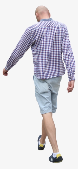 Cutout Man Walking Back People Cutout, Cut Out People, - Man In Suit ...