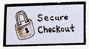 Secure Checkout - Calligraphy - 808x442 PNG Download - PNGkit