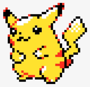 Pikachu 8-bits - 8 Bit Pokemon Grid - 480x440 PNG Download - PNGkit