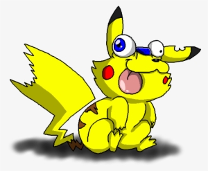 Derp The Derpy Pikachu - Derpy Pokemon Gif Transparent - 691x560 PNG ...