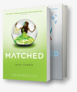 Matched Book By Ally Condie - 341x405 PNG Download - PNGkit