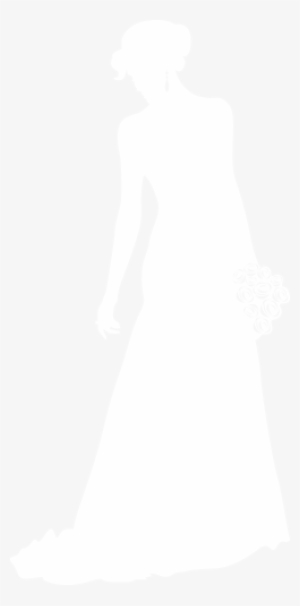 Bride - Bride White Silhouettes Png - 247x499 PNG Download - PNGkit