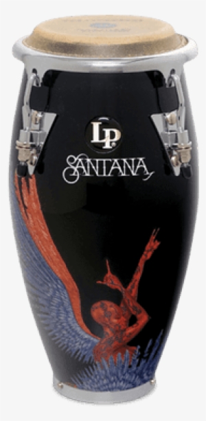 Mini Congas - Lp Santana Abraxas Mini Conga Black - 304x513 PNG ...