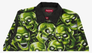 Supreme Skull Pile Work Jacket "ss 18" - 1000x600 PNG Download - PNGkit