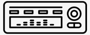 Car Radio Vector - Car Radio Transparent - 400x400 PNG Download - PNGkit