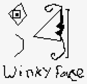 Winky Face - Diagram - 1200x1200 PNG Download - PNGkit