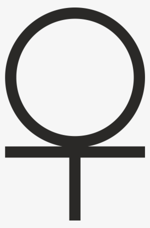 Circle Cross Symbol Clipart - Circle With A Cross Below - 586x900 PNG ...