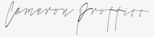 Cameron Proffitt - Calligraphy - 1033x289 PNG Download - PNGkit