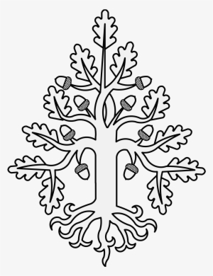 Details, Png - Oak Tree Heraldry - 1141x1466 PNG Download - PNGkit