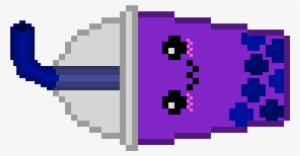 Bubble Tea - Minecraft Ninja Pixel Art - 1010x630 PNG Download - PNGkit