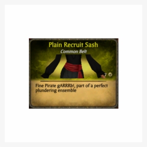 Plain Recruit Sash - Flyer - 480x480 PNG Download - PNGkit