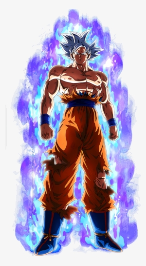 Goku Mastered Ultra Instinct Power Level - 695x1149 PNG Download - PNGkit