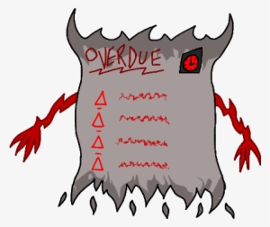 Overdue Homework - Illustration - 800x600 PNG Download - PNGkit