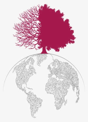 Consultree Nicaragua - Tree Roots World Map - 448x621 PNG Download - PNGkit