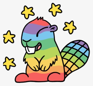 Adsy Arcoiris - Adsy The Beaver - 3000x3000 PNG Download - PNGkit