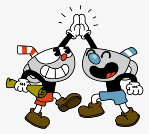 Cuphead Running - Cuphead And Mugman Running - 1600x1600 PNG Download ...